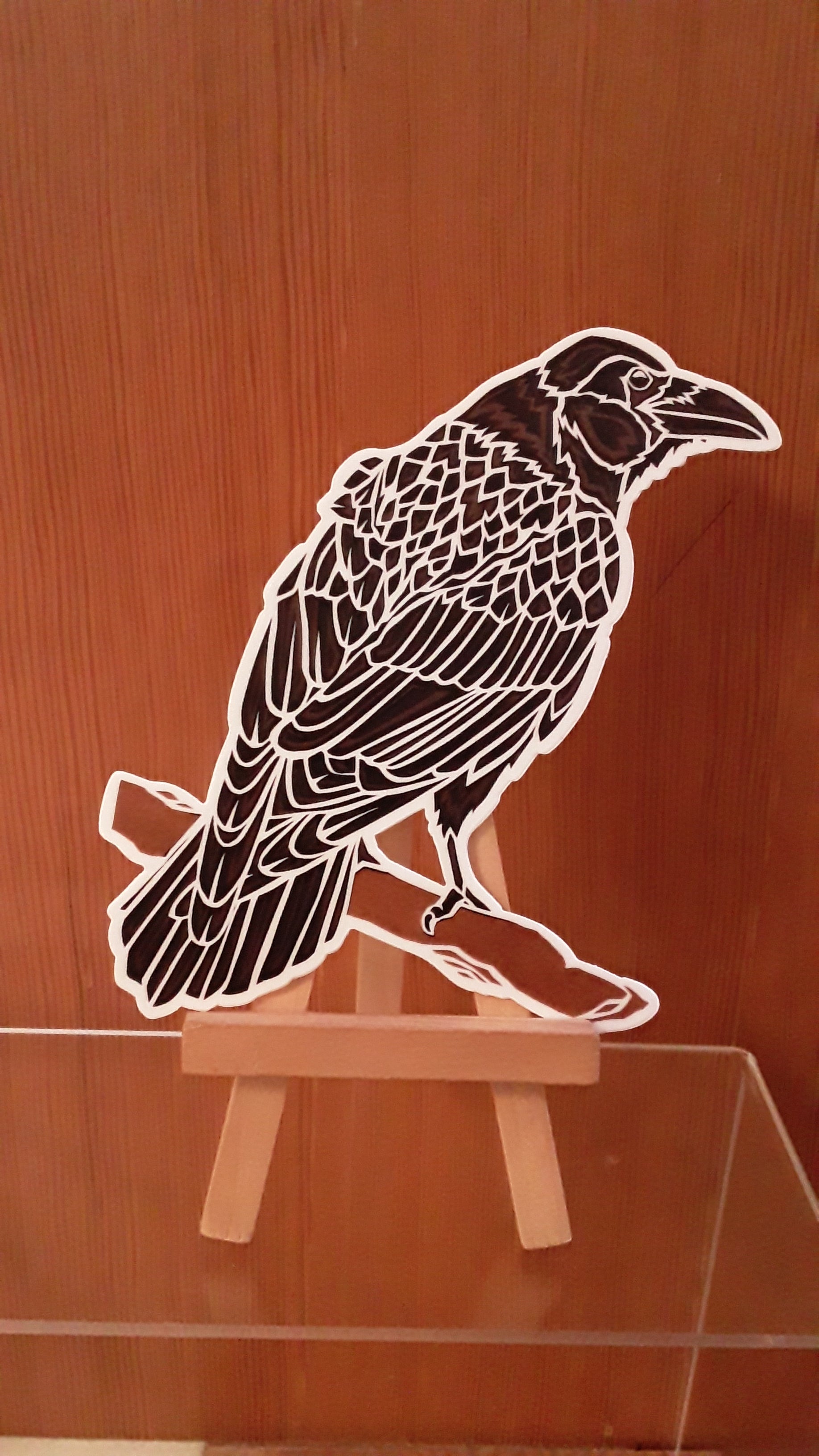 Sticker- Raven – HannahGrimesMarketplace