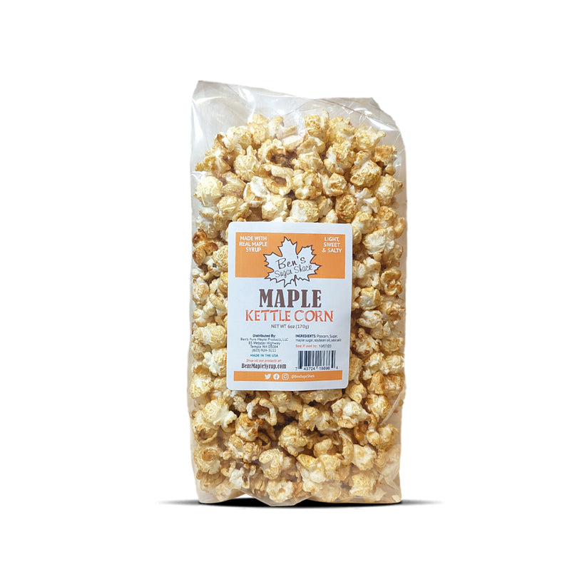 Maple Kettle Corn-6oz – HannahGrimesMarketplace